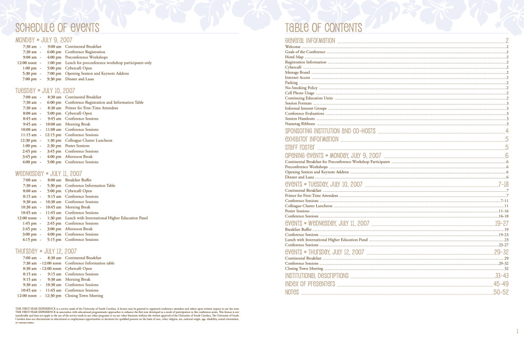 Event Marketing: Hawaii International First-Year Experience Conference ...