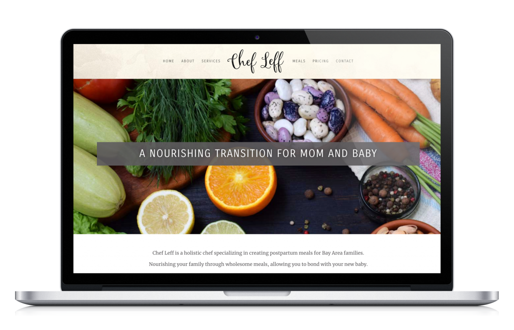 Chef Leff Web Design | Evergreen Design Studio